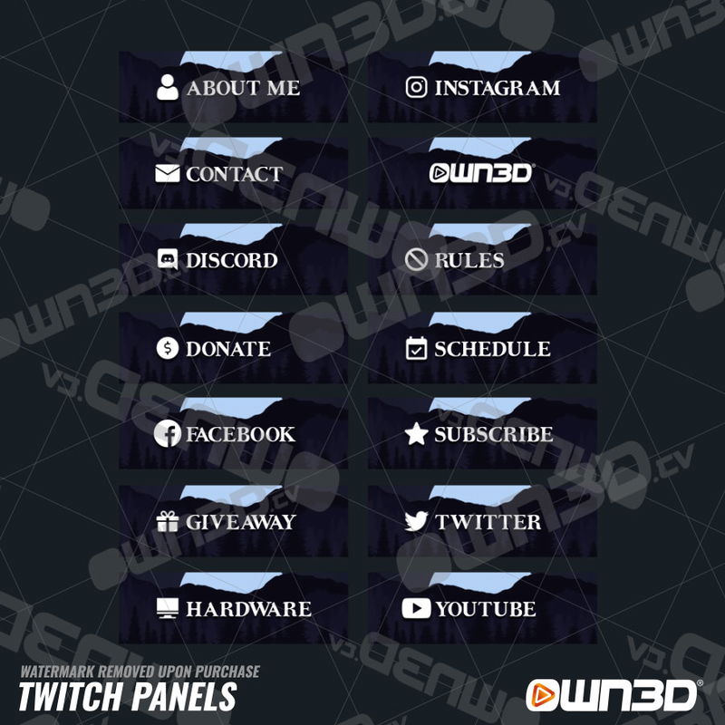 Crossfire Twitch Panels - #1 Shop for Streamers | OWN3D