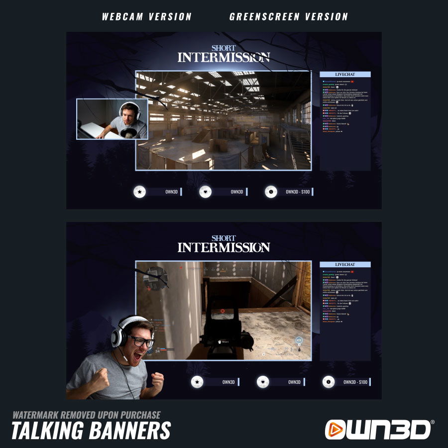 Mystic Chat Overlay / Screen / Banner - OWN3D