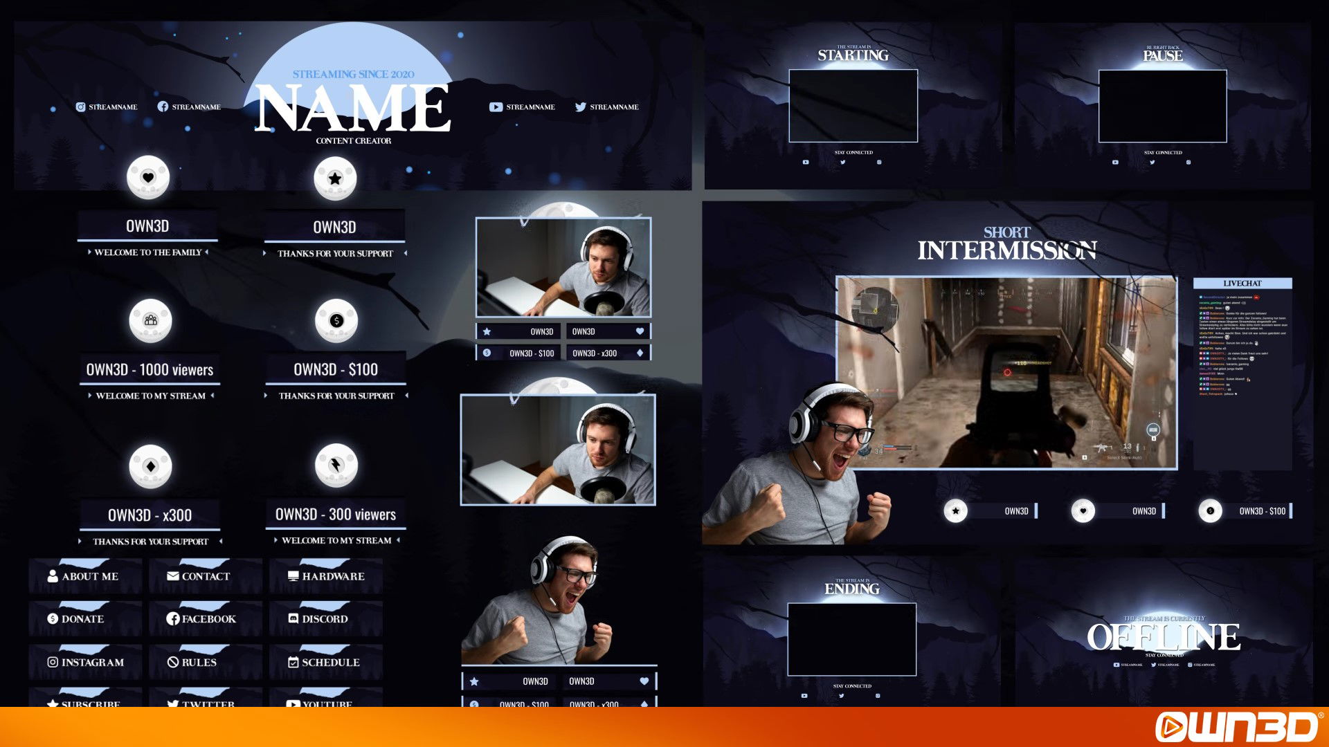 Mystic Paket - #1 Streamer Shop | OWN3D