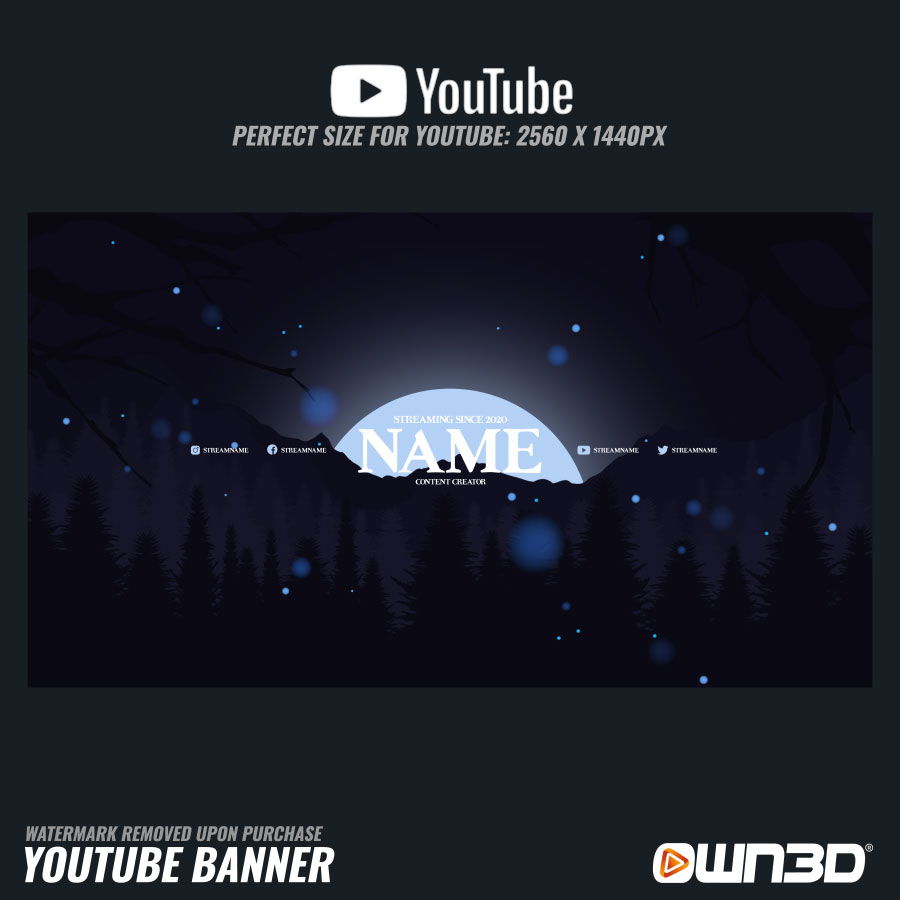 Mystic YouTube Banner - OWN3D