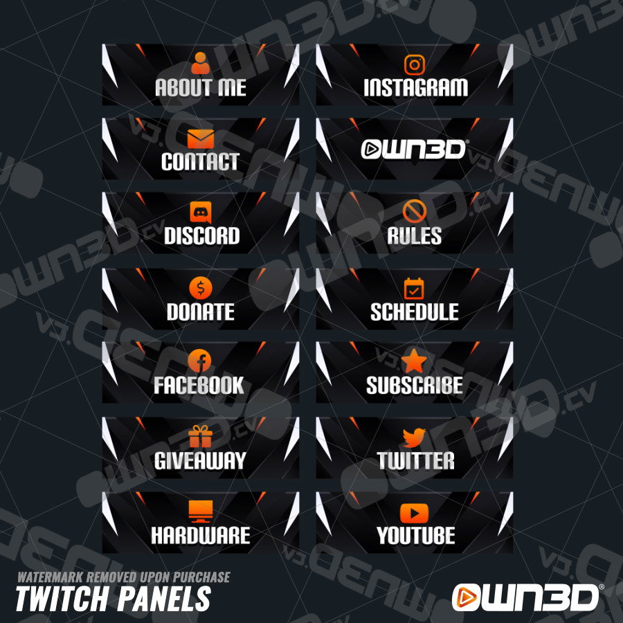 Simple Twitch Panels - OWN3D
