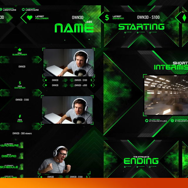 Verdant Talking Banner - #1 Shop for Streamers | OWN3D