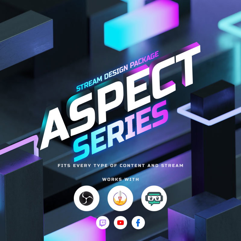 Aspect YouTube Banner - #1 Shop for Streamers | OWN3D