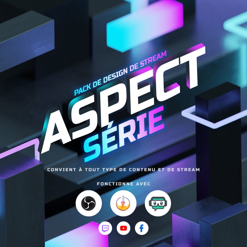 Aspect Webcam Overlays - Boutique n° 1 pour les Streamers | OWN3D