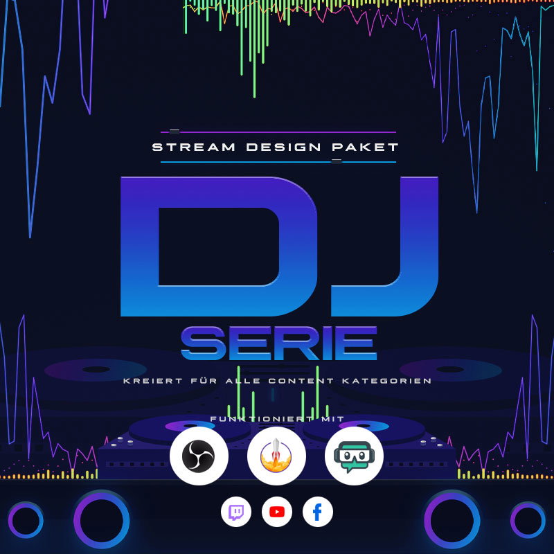 DJ Webcam Overlays - #1 Streamer Shop | OWN3D