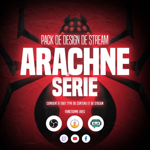 Pack Arachne - Boutique n° 1 pour les Streamers | OWN3D
