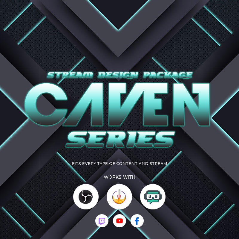 Paquete Caven - La tienda para Streamers Nº1 | OWN3D