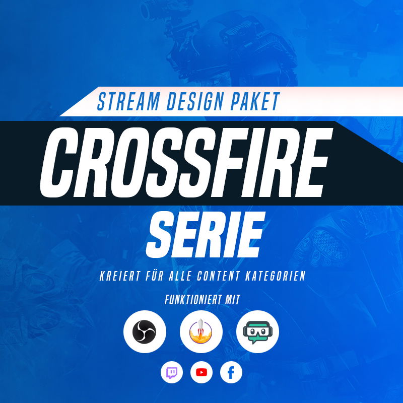 Crossfire Twitch Stinger Transitions - #1 Streamer Shop | OWN3D