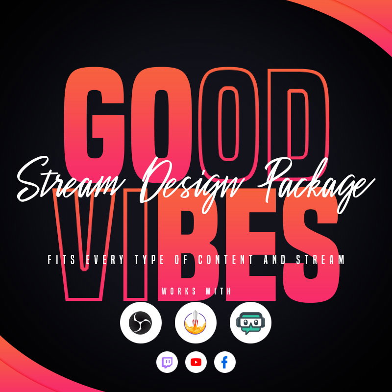 Good Vibes Package - #1 Shop for Streamers | OWN3D