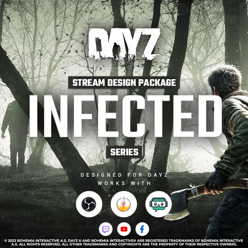 Pack DAYZ Infected - Boutique n° 1 pour les Streamers | OWN3D