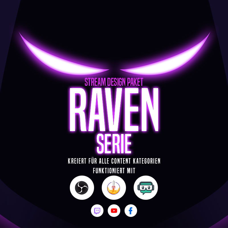 Raven Twitch Sub Emotes - #1 Streamer Shop | OWN3D