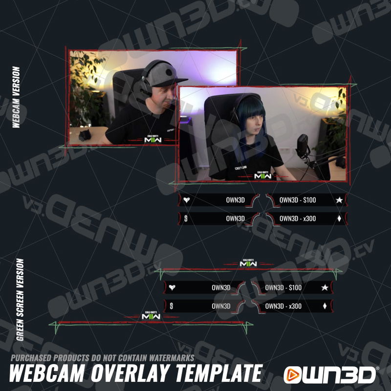 Hexagon Webcam Overlays - Boutique n° 1 pour les Streamers | OWN3D