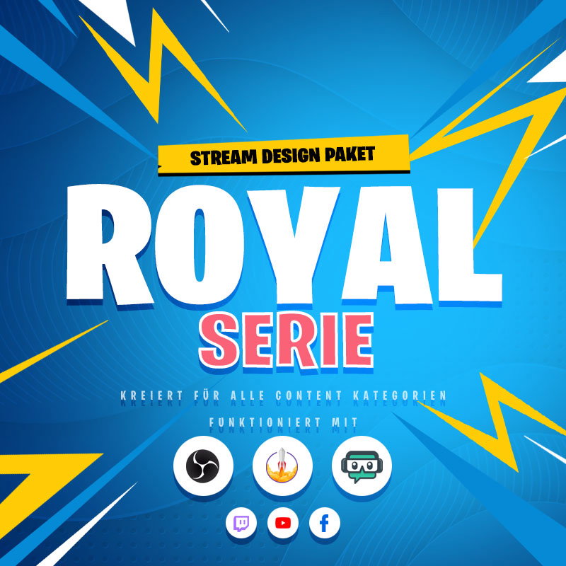 Royal Zoom Backgrounds - #1 Streamer Shop | OWN3D