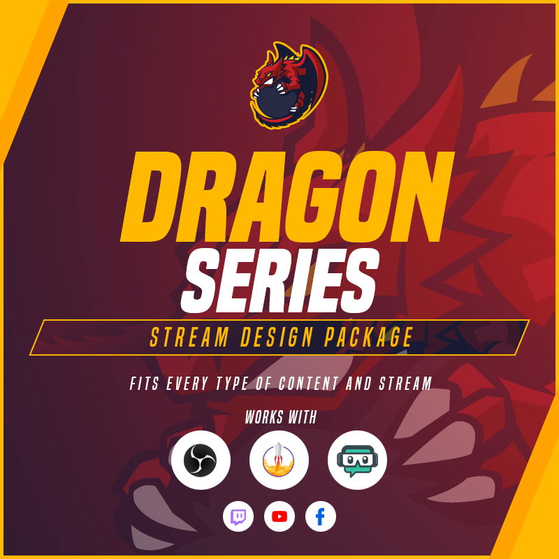 Dragon Zoom Backgrounds - #1 Shop for Streamers | OWN3D
