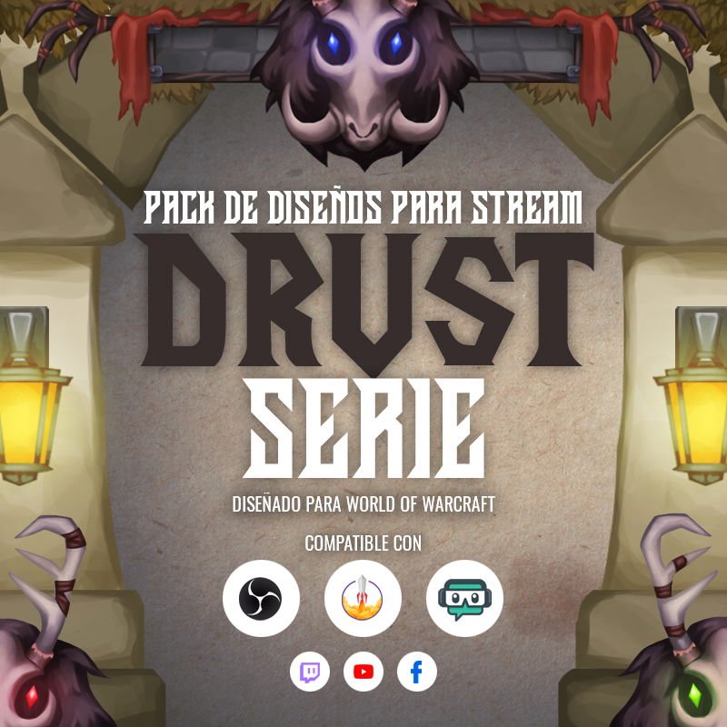 Paquete Drust - La tienda para Streamers Nº1 | OWN3D