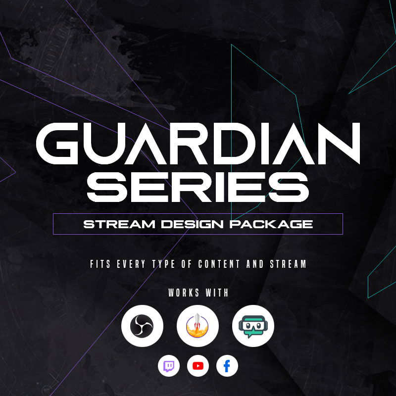 Guardian Twitch Stinger Transitions - #1 Shop for Streamers | OWN3D