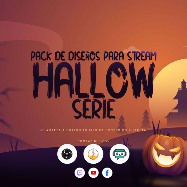 Paquete Neon Halloween - La tienda para Streamers Nº1 | OWN3D