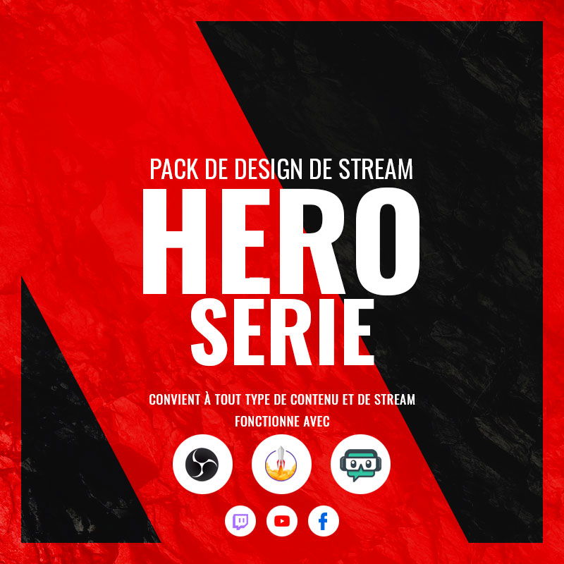 Pack Hero - Boutique n° 1 pour les Streamers | OWN3D