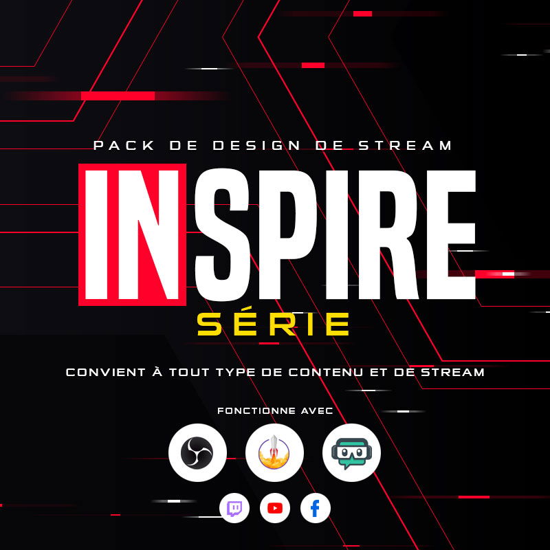 Pack Inspire - Boutique n° 1 pour les Streamers | OWN3D
