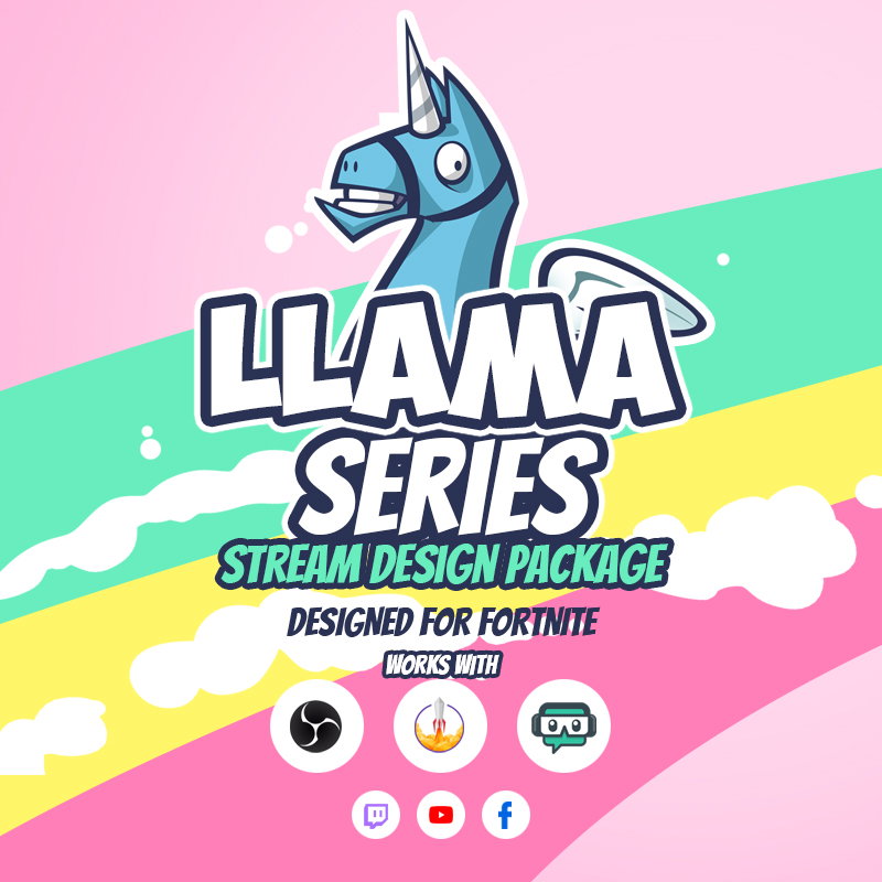 Llama Fortnite Twitch Sub Emotes - #1 Shop for Streamers | OWN3D