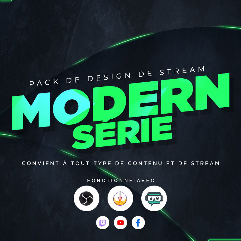 Pack Modern - Boutique n° 1 pour les Streamers | OWN3D