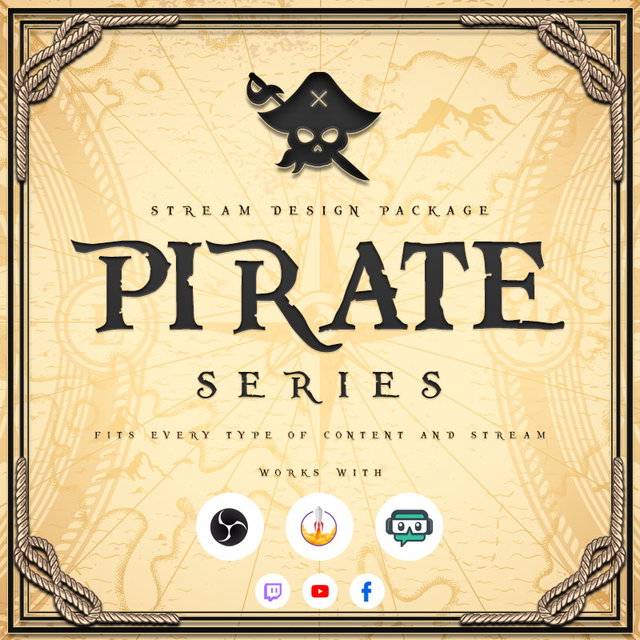 Pirate Webcam Overlays - #1 Shop for Streamers | OWN3D
