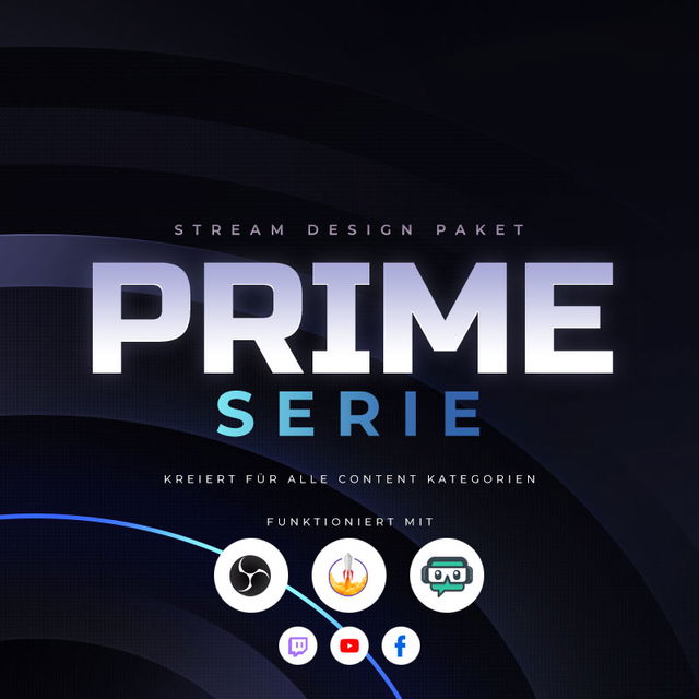 Prime YouTube Banner - #1 Streamer Shop | OWN3D