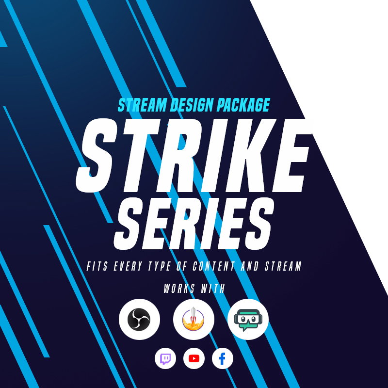Strike YouTube Banner - #1 Shop for Streamers | OWN3D