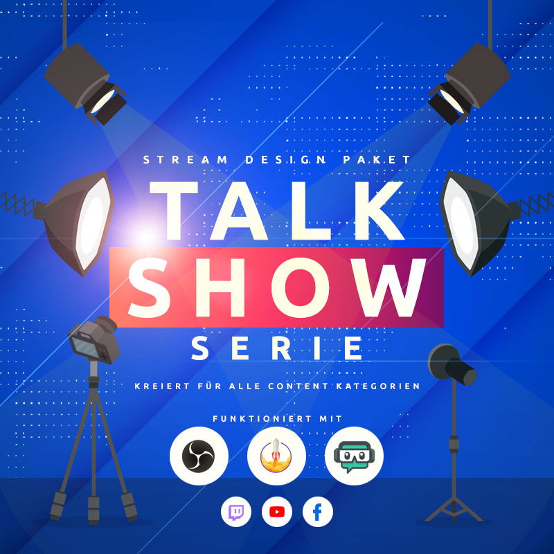 Talkshow Desktop Wallpaper - #1 Streamer Shop | OWN3D