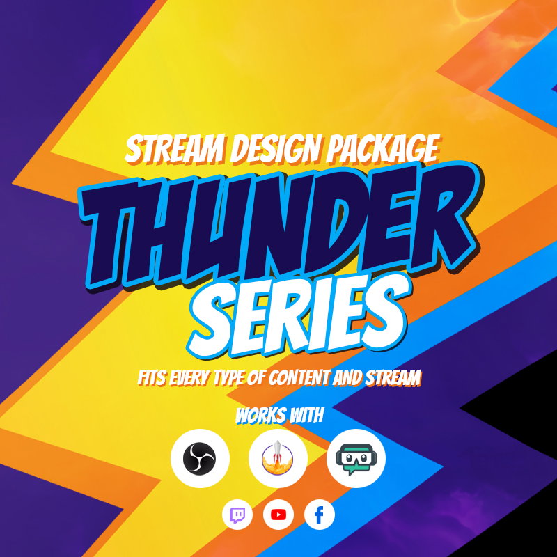 Thunder Package - #1 Shop for Streamers | OWN3D