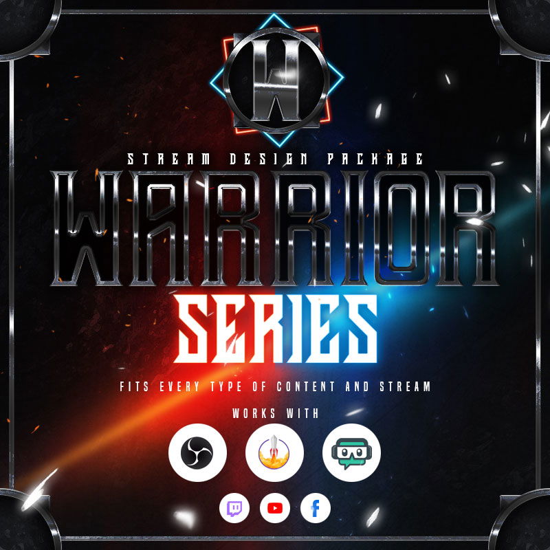 Warrior Twitch Stinger Transitions - #1 Shop for Streamers | OWN3D