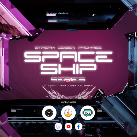 Spaceship Package - #1 Shop for Streamers | OWN3D