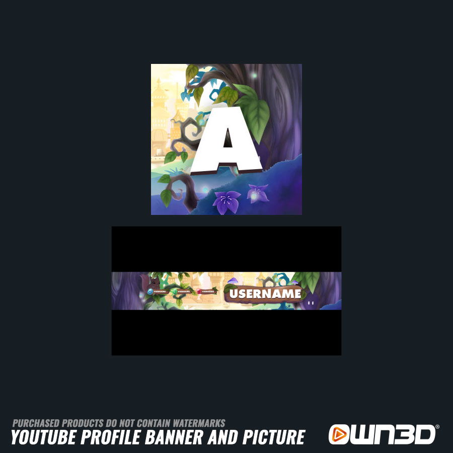 Enchanted YouTube Banner - OWN3D