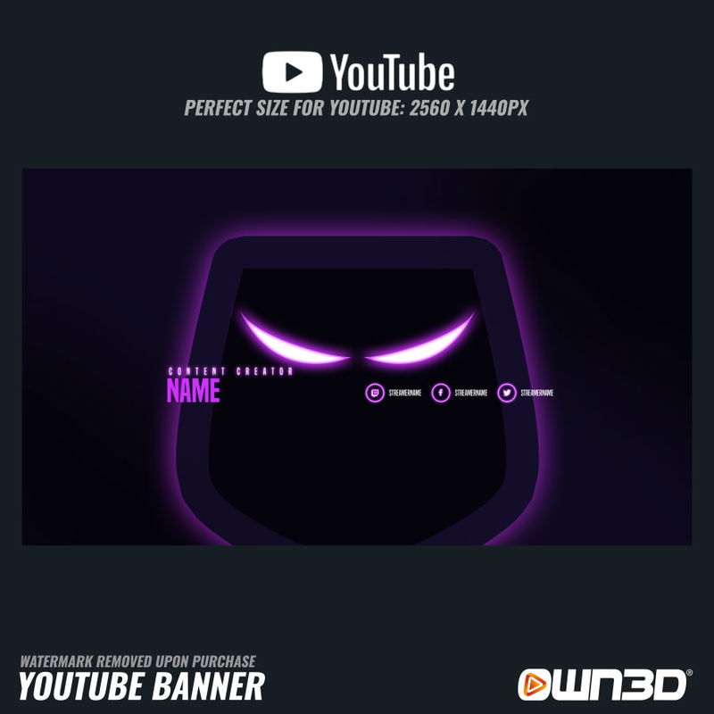 Raven YouTube Banner - OWN3D