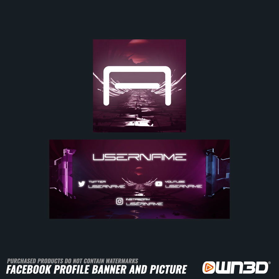 Spaceship Facebook Banner - OWN3D