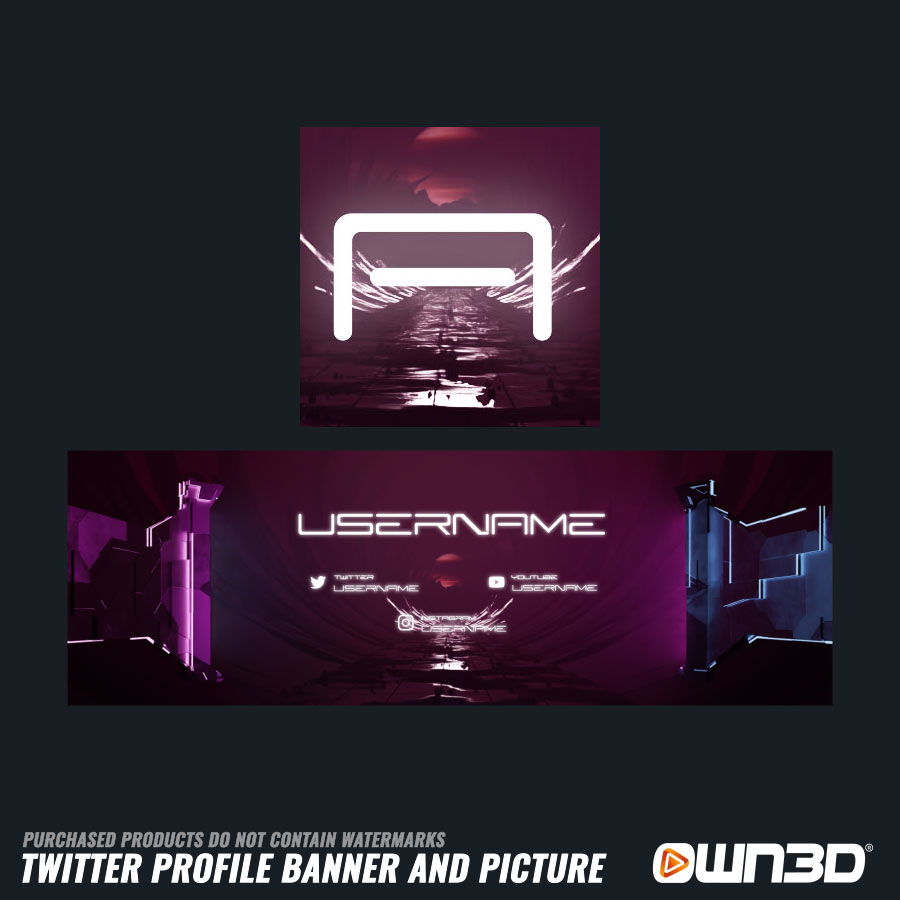 Spaceship Twitter Banner - OWN3D