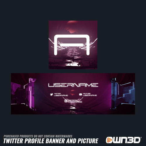 Spaceship Twitter Banner - OWN3D