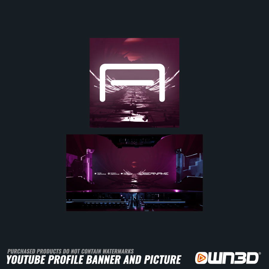 Spaceship YouTube Banner - OWN3D