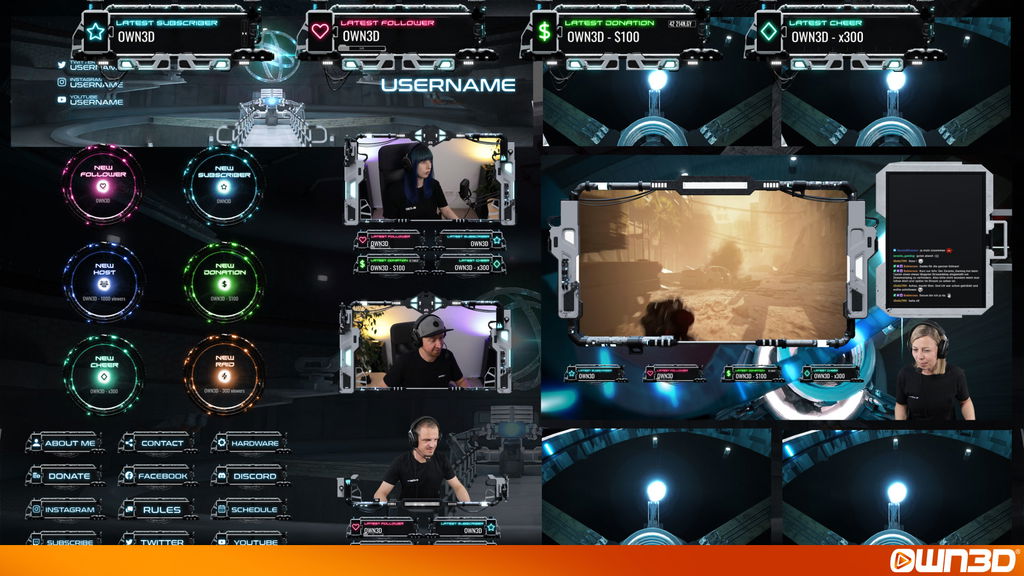 Reaktor Package - #1 Shop for Streamers | OWN3D