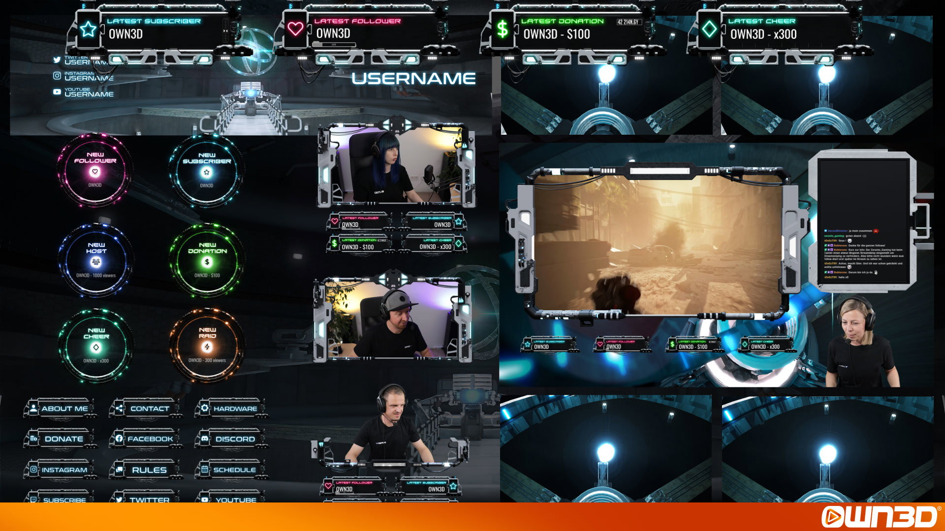 Reaktor Package - #1 Shop for Streamers | OWN3D