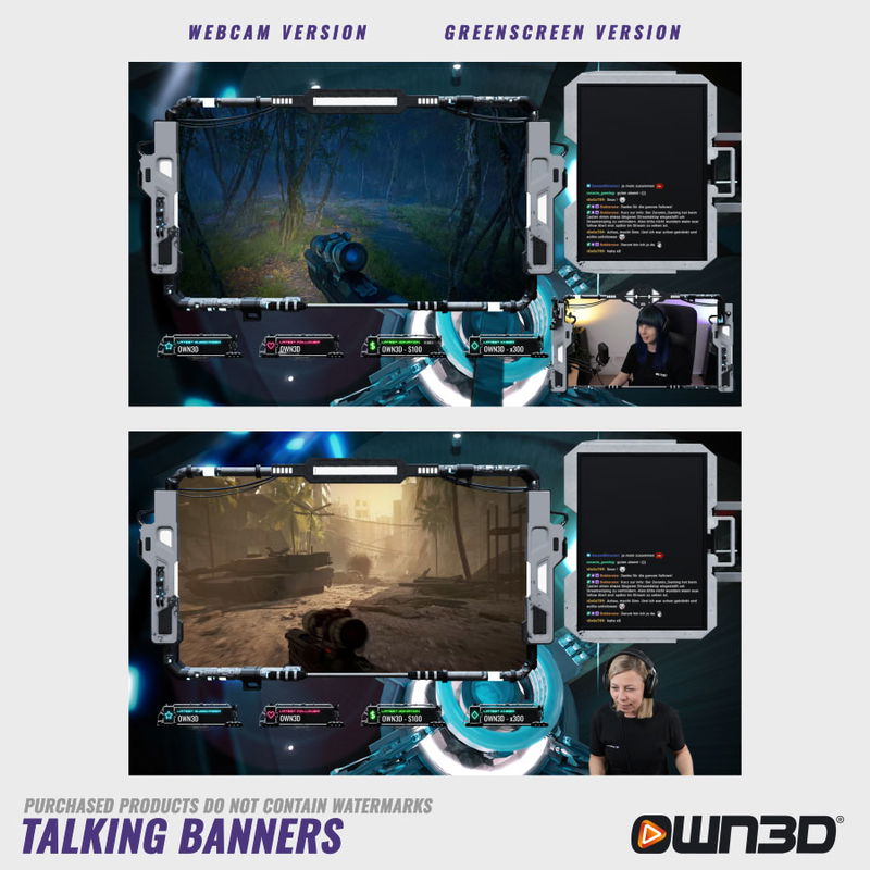 Reaktor Chat Overlay / Screen / Banner - OWN3D