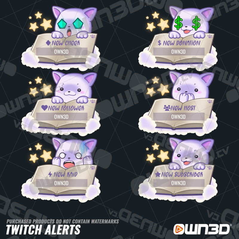 Kawaii Cats Twitch Alerts - OWN3D