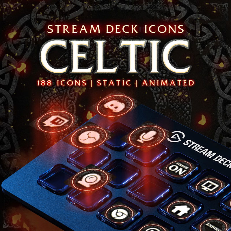 Celtic Stream Deck Icons - OWN3D