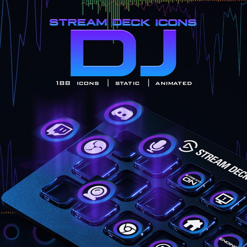 DJ Stream Deck Icons - OWN3D