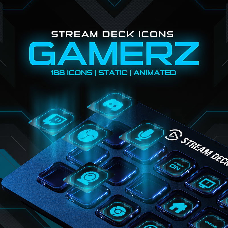 Gamerz Icônes pour Stream Deck - OWN3D