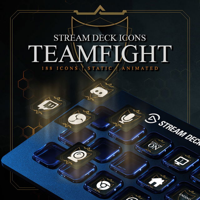 Teamfight Stream Deck Icons - OWN3D