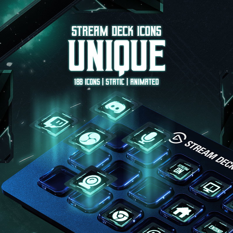Unique Stream Deck Icons - OWN3D