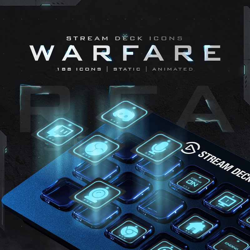 Warfare Stream Deck Icons - OWN3D