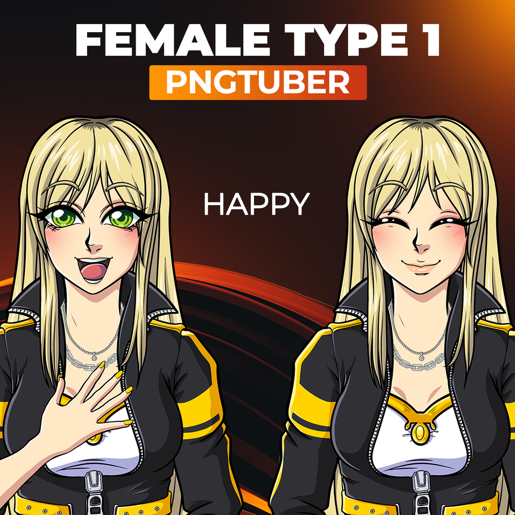 Animated Female Type 1 VTuber Models - OWN3D