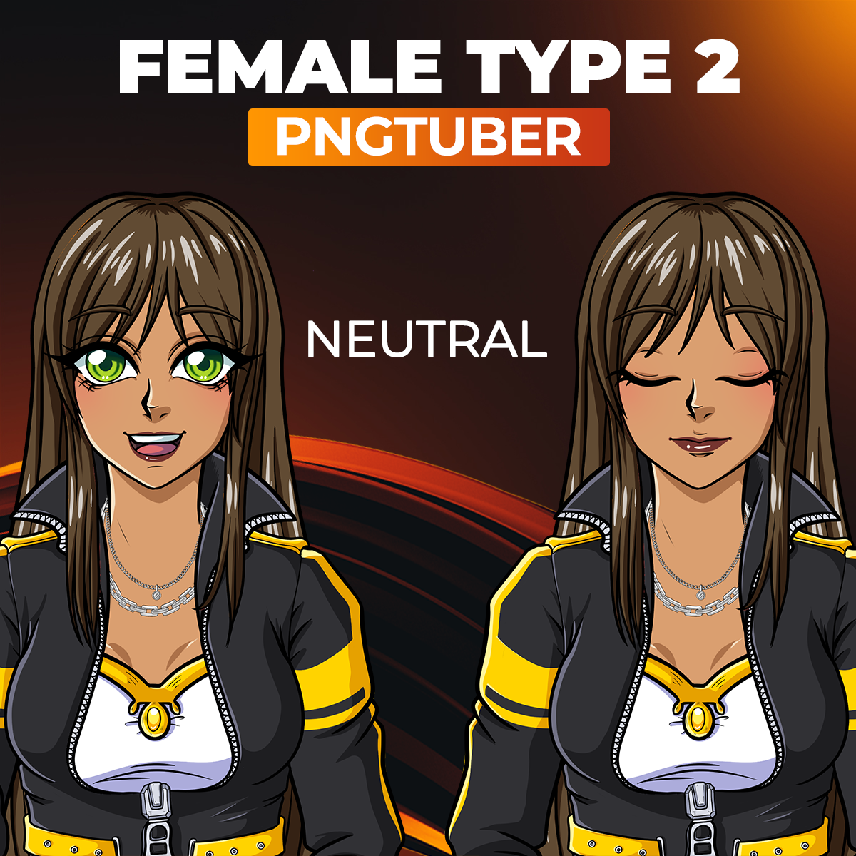 Animated Female Type 2 VTuber Models - OWN3D